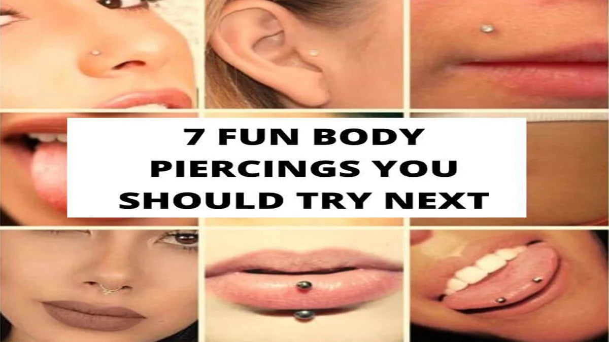 7 Fun body Piercings You Should Try Next – wormholesupply
