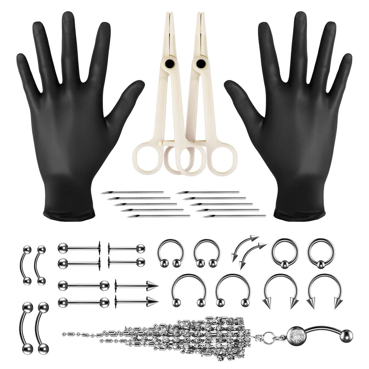 Piercing Kit Stainless Steel Jewelry – wormholesupply