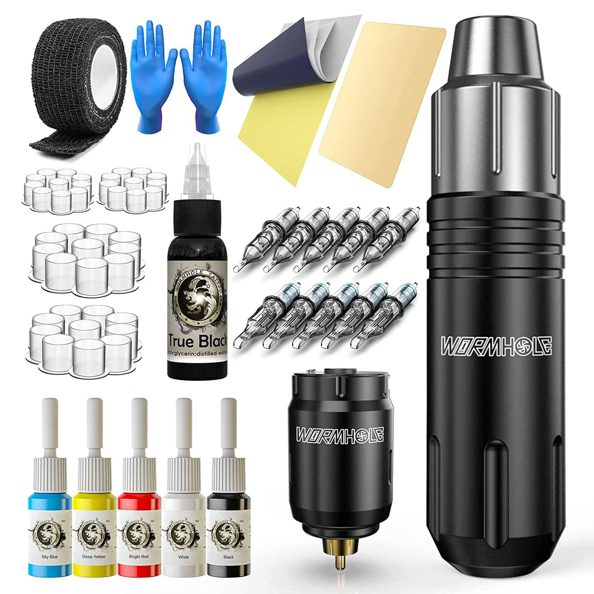 Tattoo Kit Complete Tattoo Machine Kit for Beginners – wormholesupply